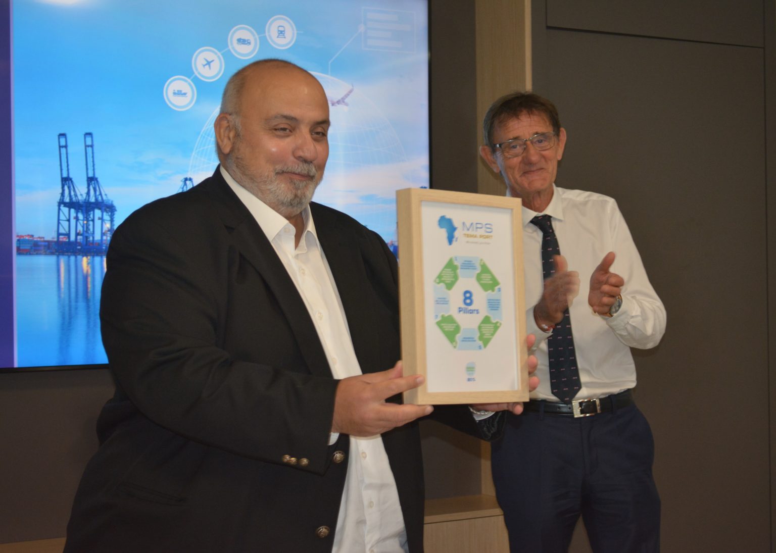 MPS, FIRST CONTAINER TERMINAL TO OBTAIN THE GREEN TERMINAL LABEL ...