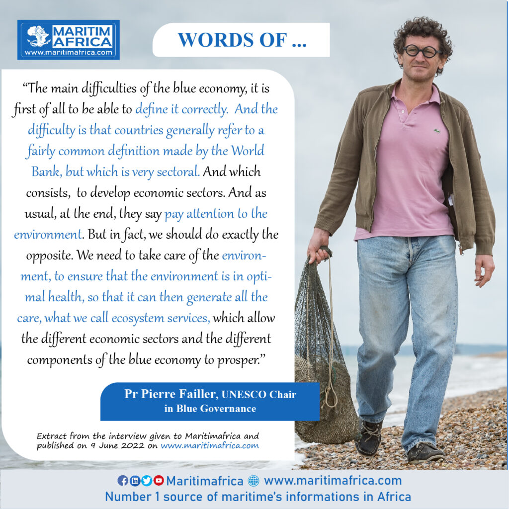 Words of Pierre Failler, Professor of Economics at the University of ...