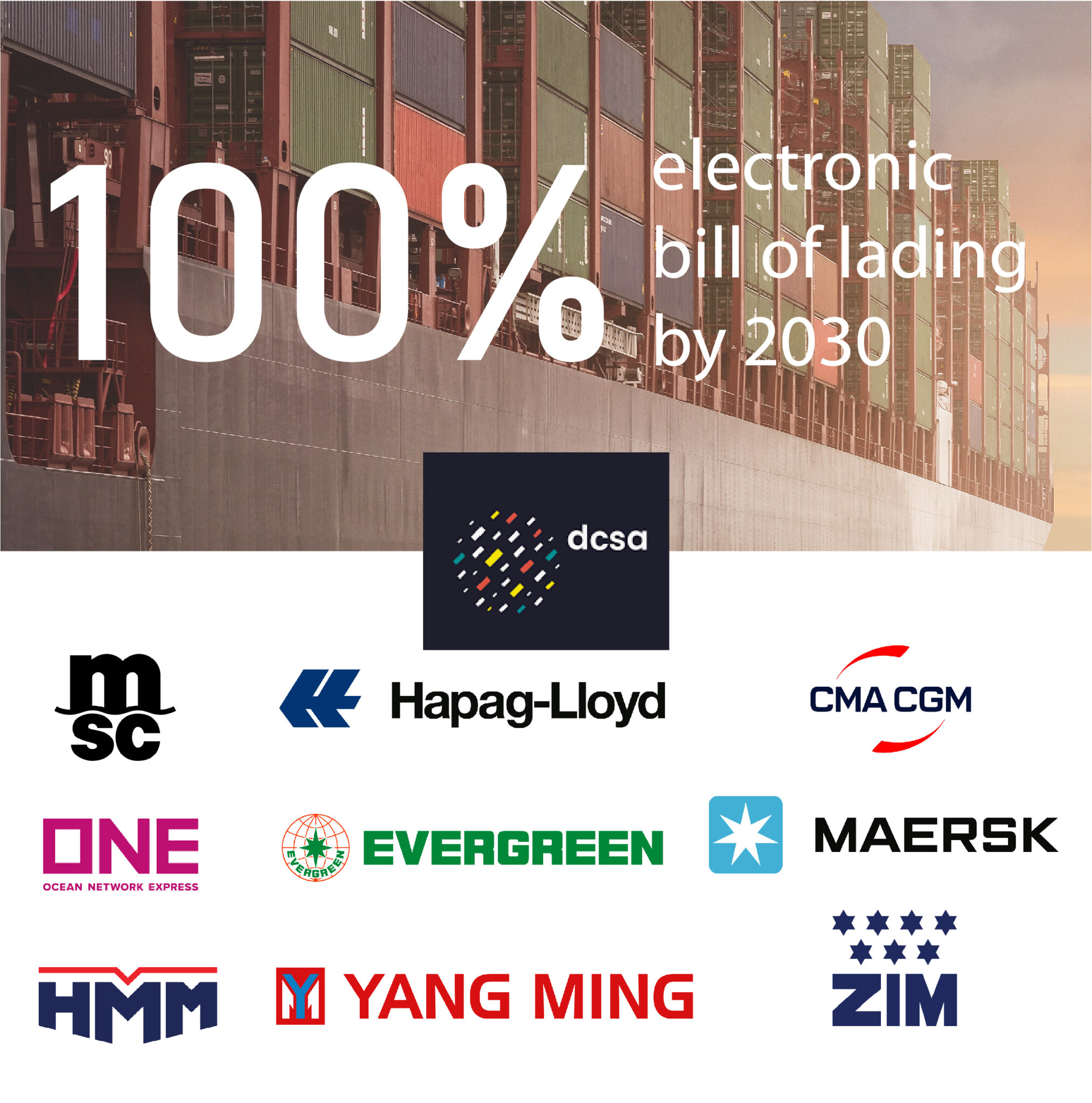 Nine ocean carriers commit to a fully standardised, electronic bill of ...
