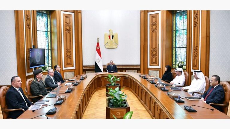 Egyptian President El-Sisi Receives AD Ports Group CEO in Cairo ...