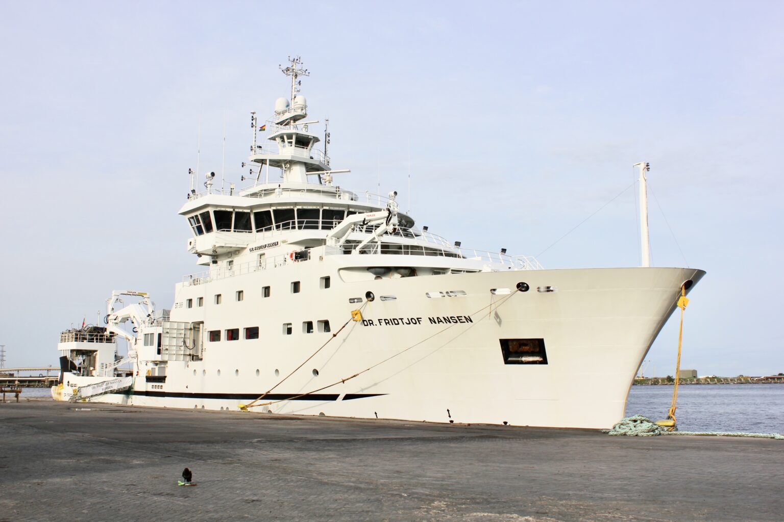 Research Vessel Dr. Fridtjof Nansen arrives in Ghana for World Oceans ...
