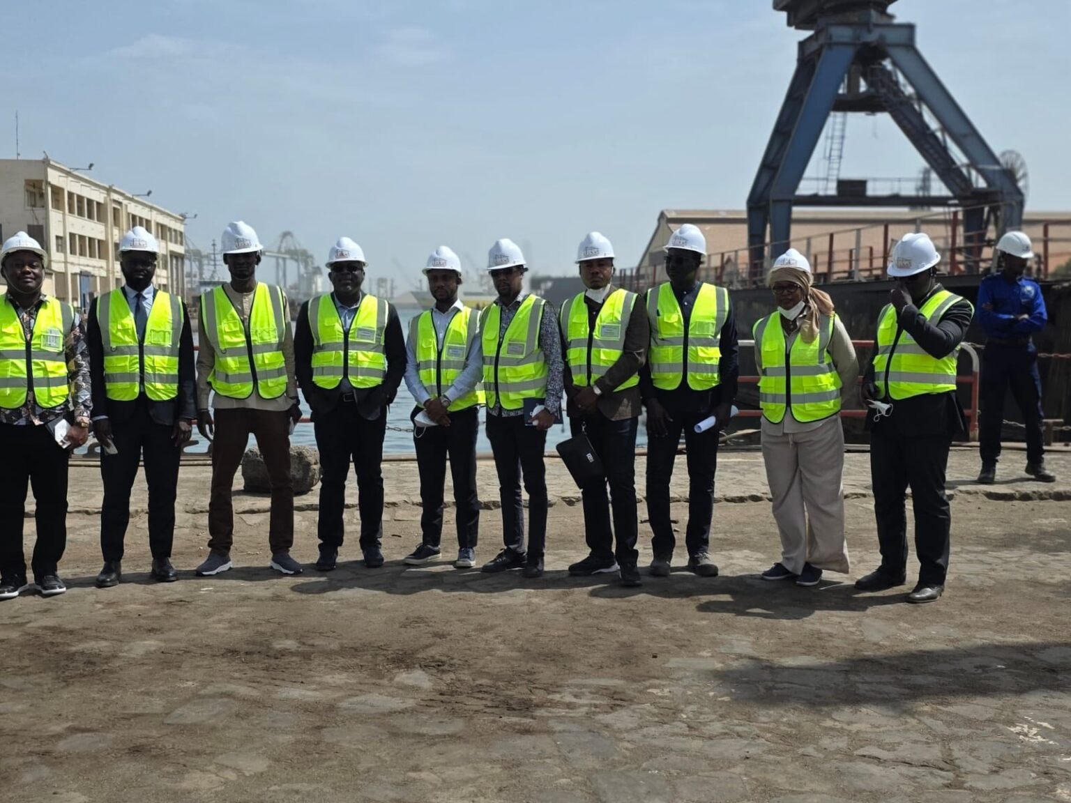Liberian Delegation Tours Key Maritime Facilities and New Port ...
