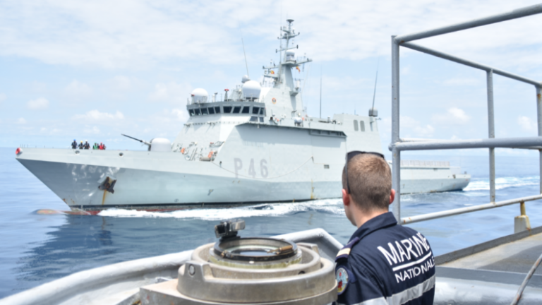 Début de la mission CORYMBE pour le PHM Commandant Birot - Maritimafrica